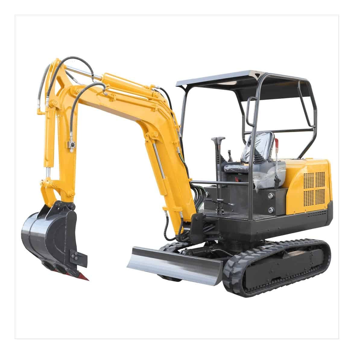 HX25A compact mini hoe excavator 2.5 ton micro digger