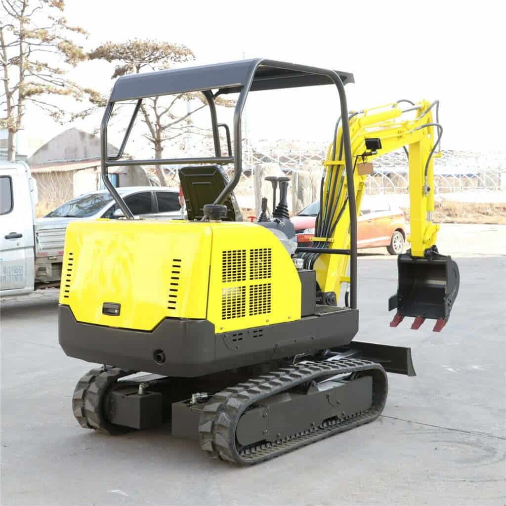HX25A compact mini hoe excavator 2.5 ton micro digger