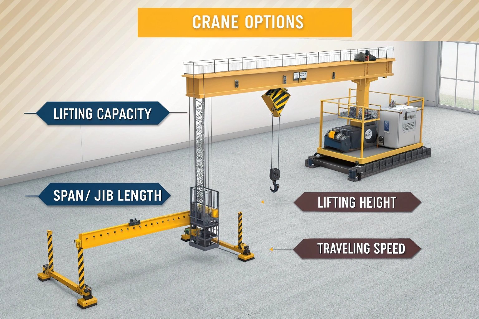 Best Crane Lifting Equipment | Overhead, Gantry, Jib Cranes & More
